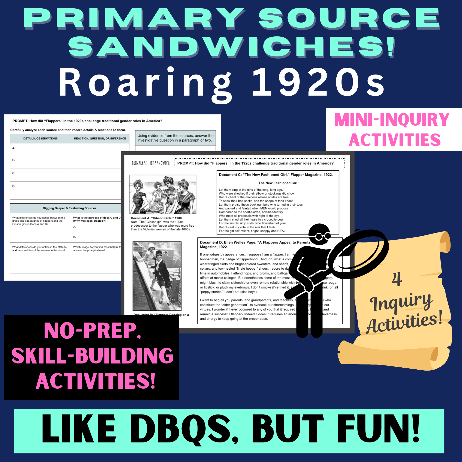 1920s Inquiry Activities – History For Humans