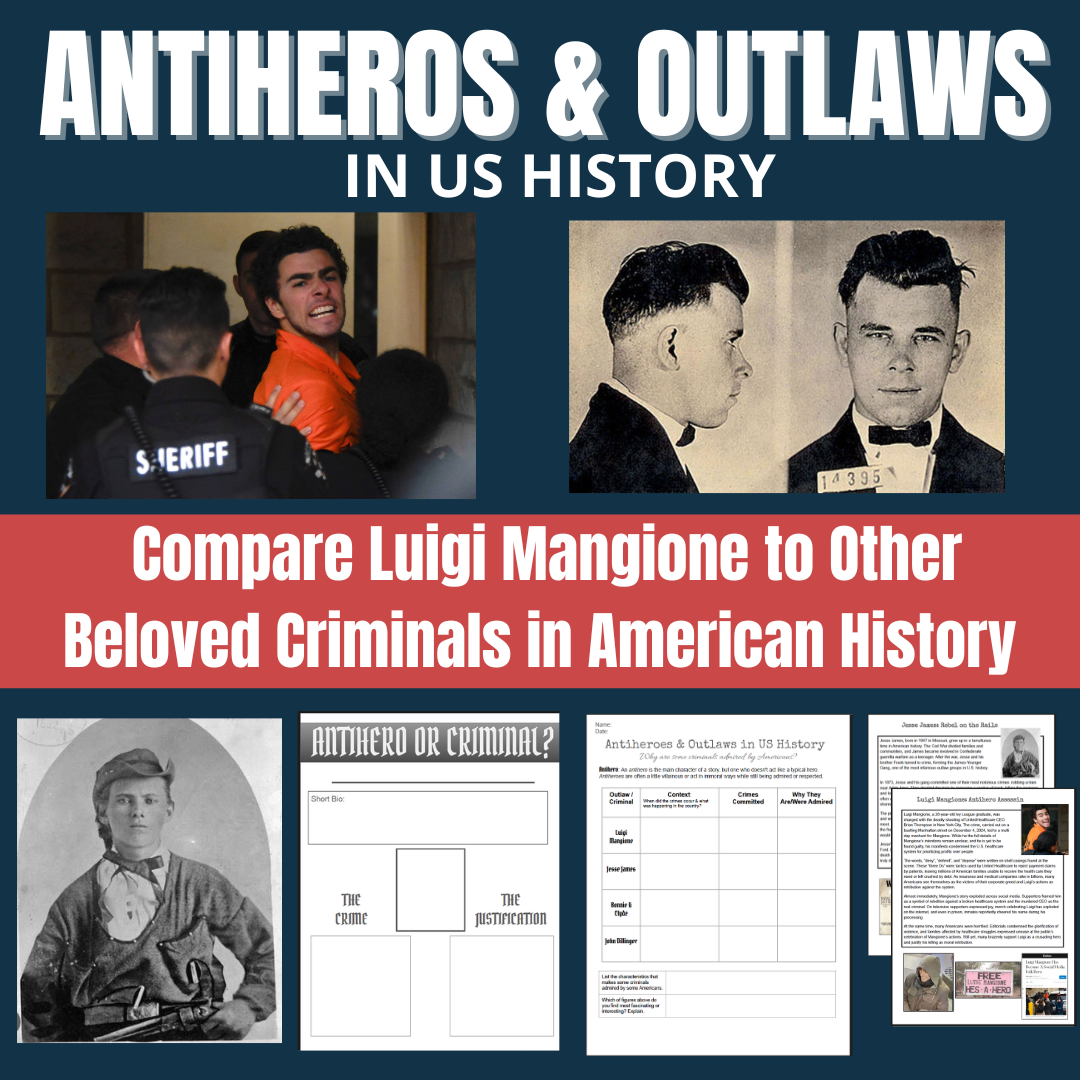 Luigi Mangione and Outlaws in US History – History For Humans
