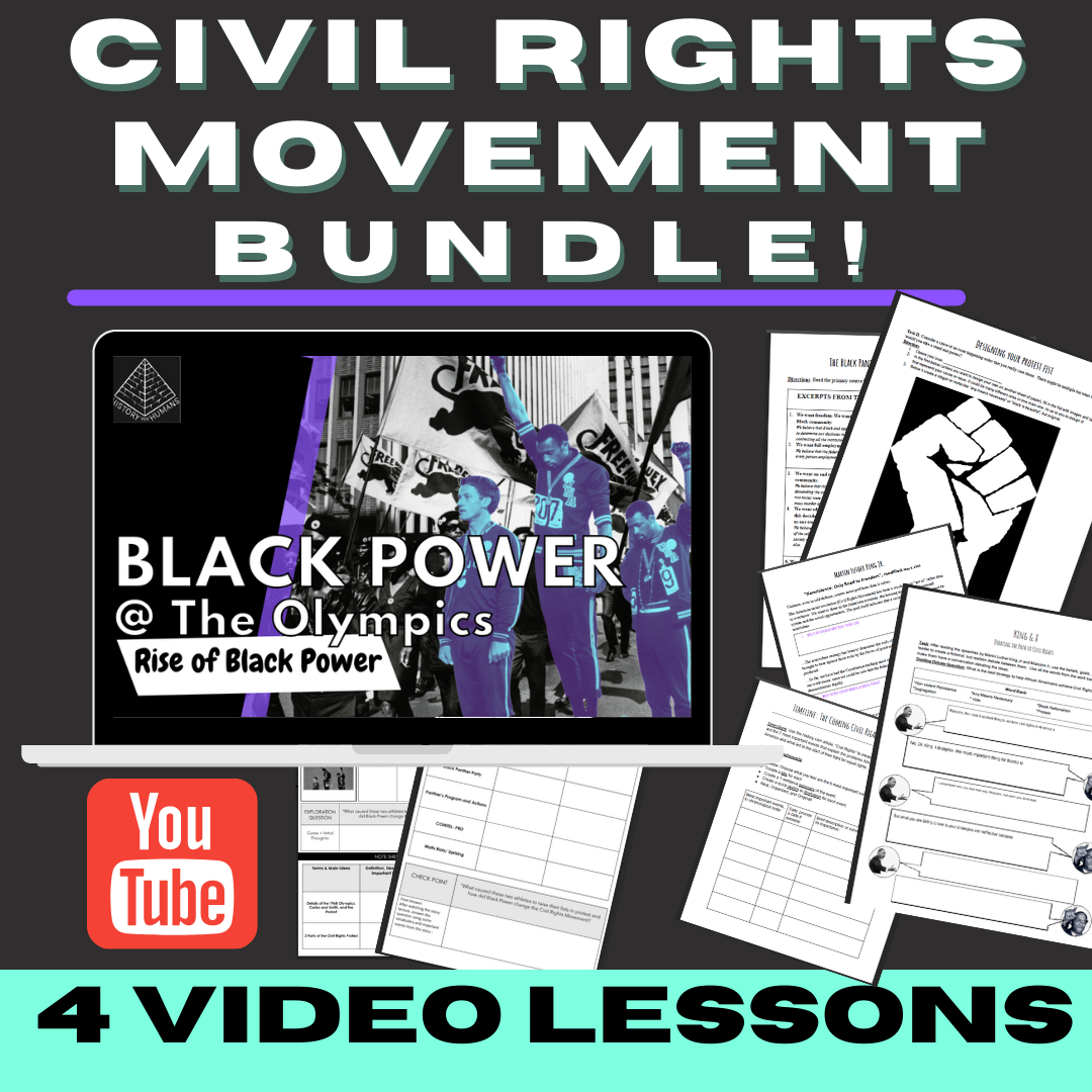 🇺🇸 ️📚 Civil Rights Videos & Engaging Lesson Plans – History For Humans