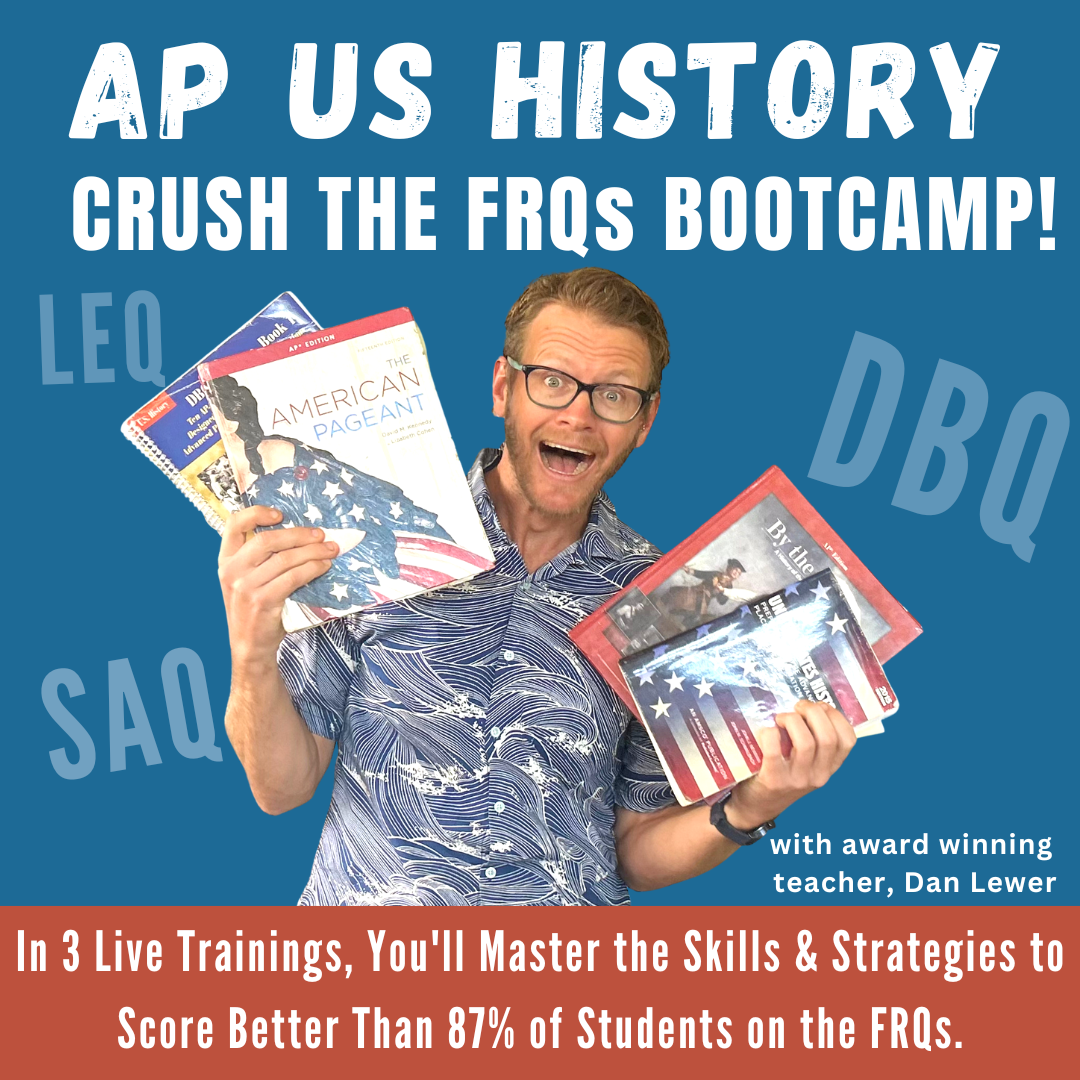 CRUSH THE APUSH EXAM BOOTCAMP! – History For Humans