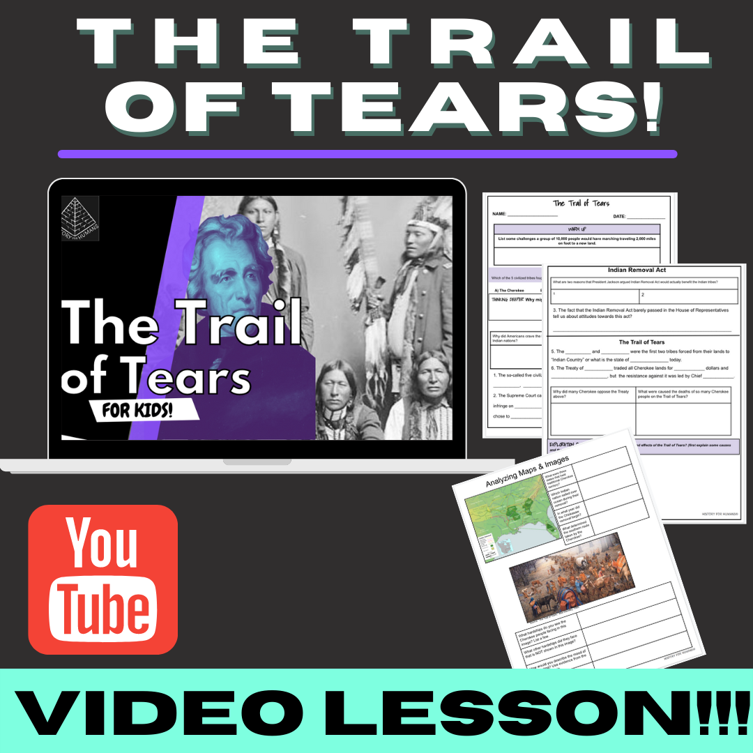 The Trail of Tears Video Lesson – History For Humans